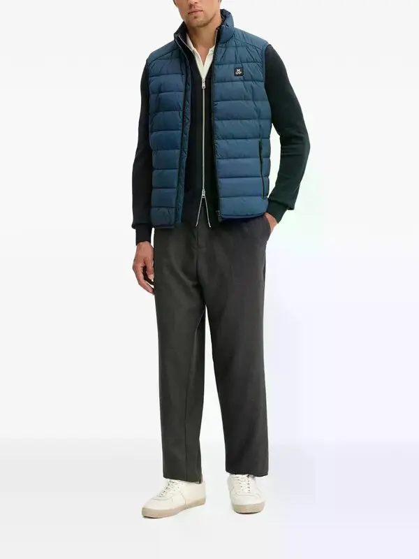 Marc O'polo Quilted Gilet - Blue