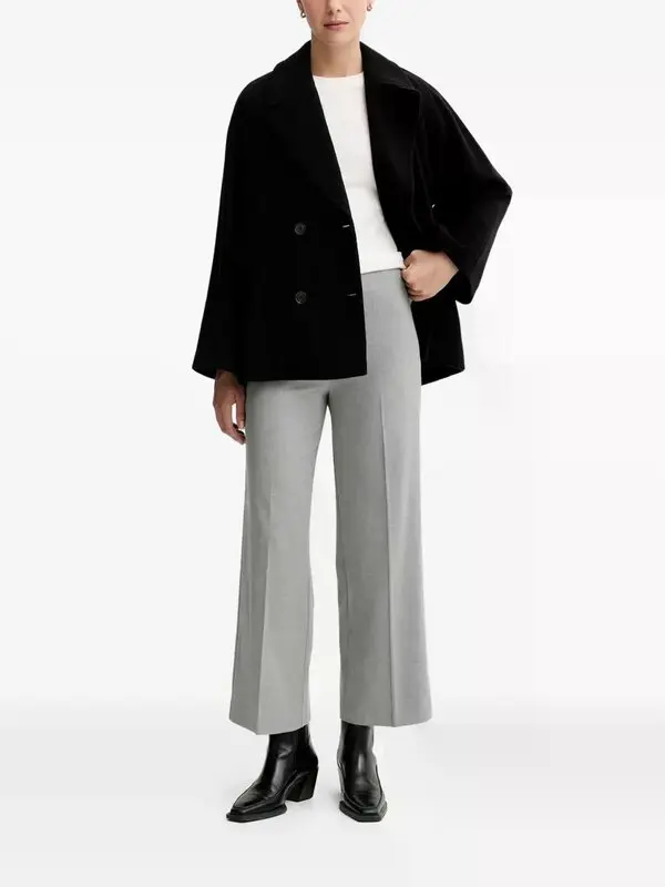 Marc O'polo Double-breasted Coat - Black