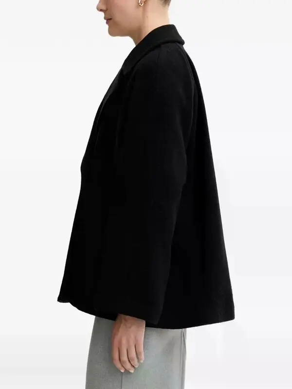 Marc O'polo Double-breasted Coat - Black