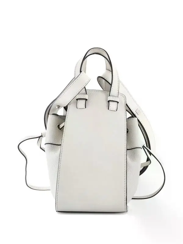 Loewe Hammock Bag Leather Mini Hobo Bag - Neutrals