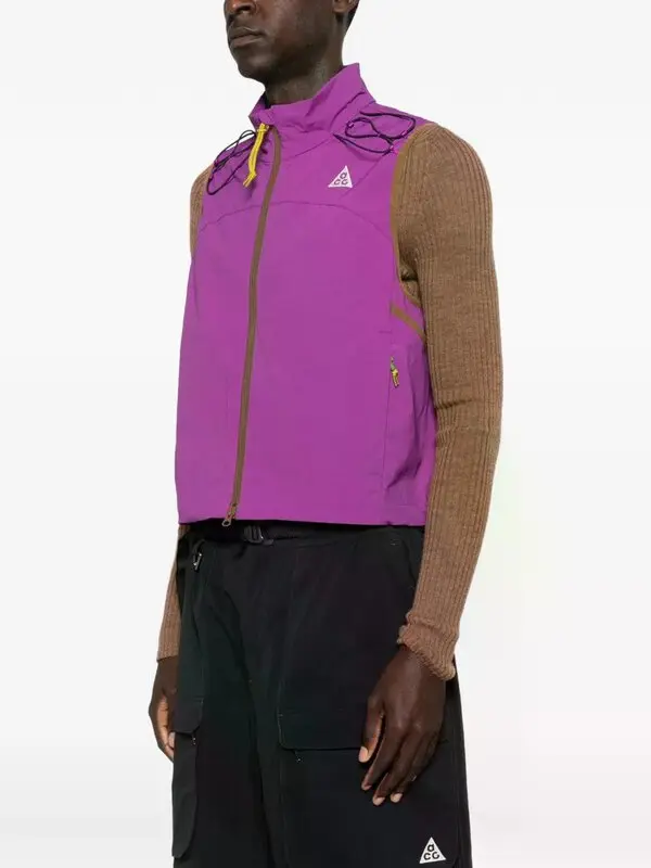Nike Death Bloom Sleeveless Jacket - Purple