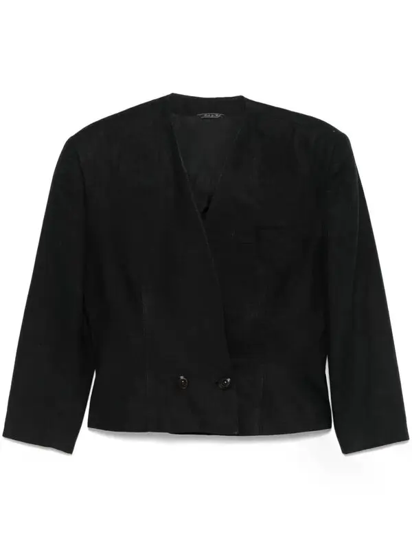 Versace 1980s Cropped Jacket