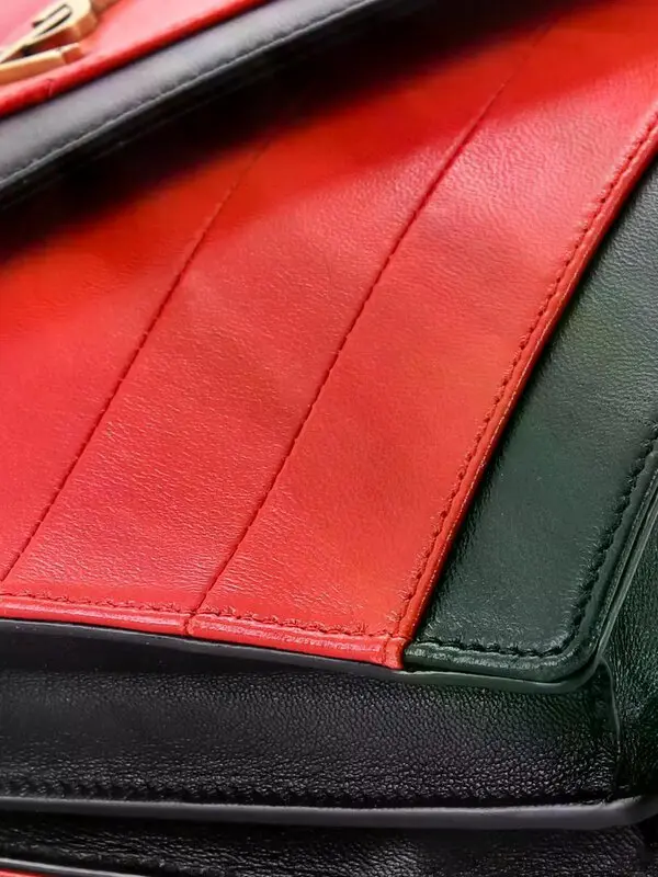 Saint Laurent Gaby Envelope Satchel Vertical Quilted Leather Shoulder Bag