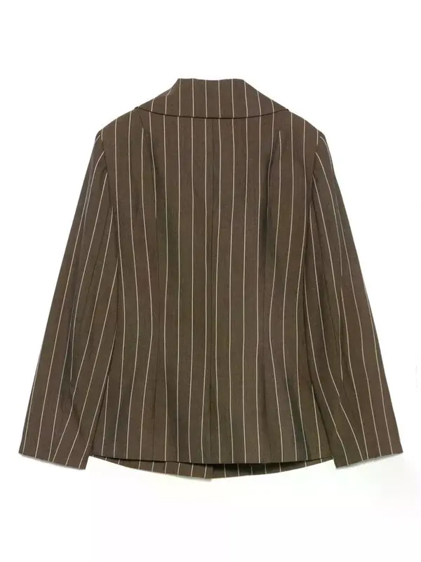 Dior 2000s Pinstriped Blazer