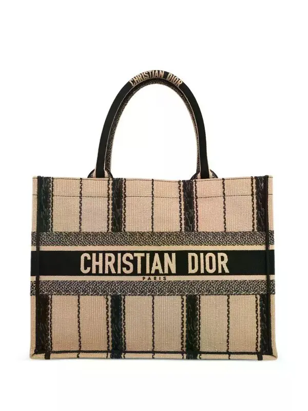 Dior Book Tote Bag - Neutrals