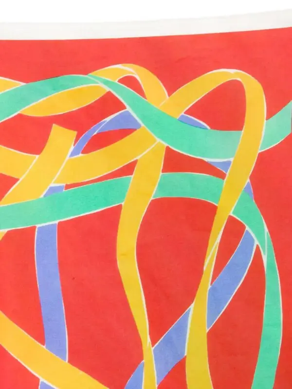 Saint Laurent 1990s Silk Scarf