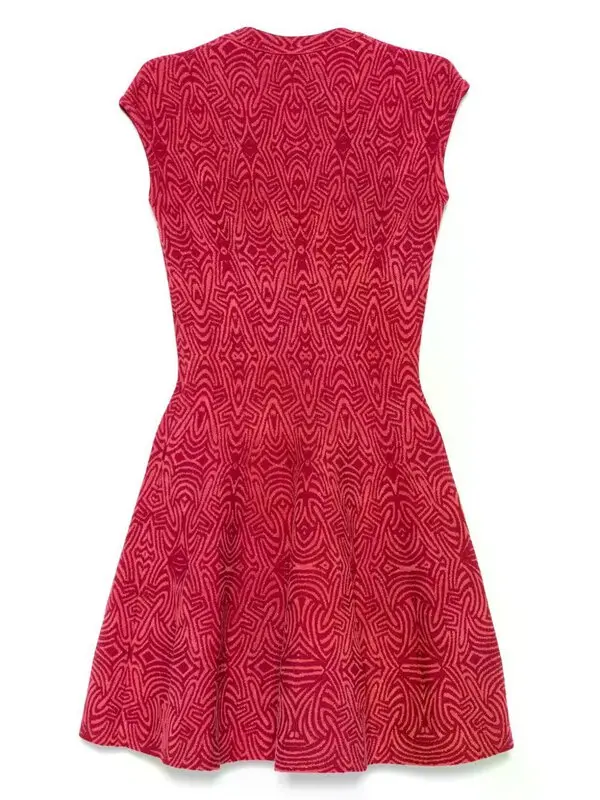 Alaïa 2016 Monogram-jacquard Dress