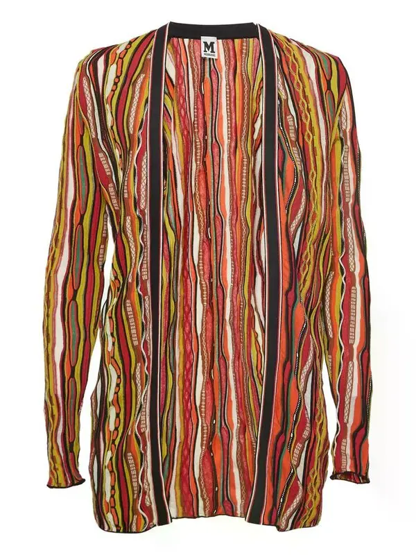 Missoni Striped Fine Knit Cardigan