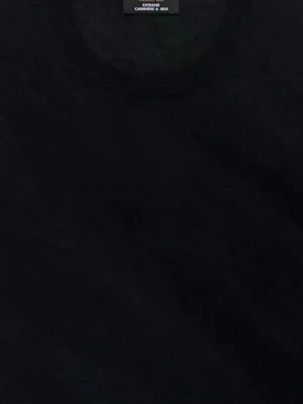 DELL'OGLIO Panelled Crew Neck Sweater