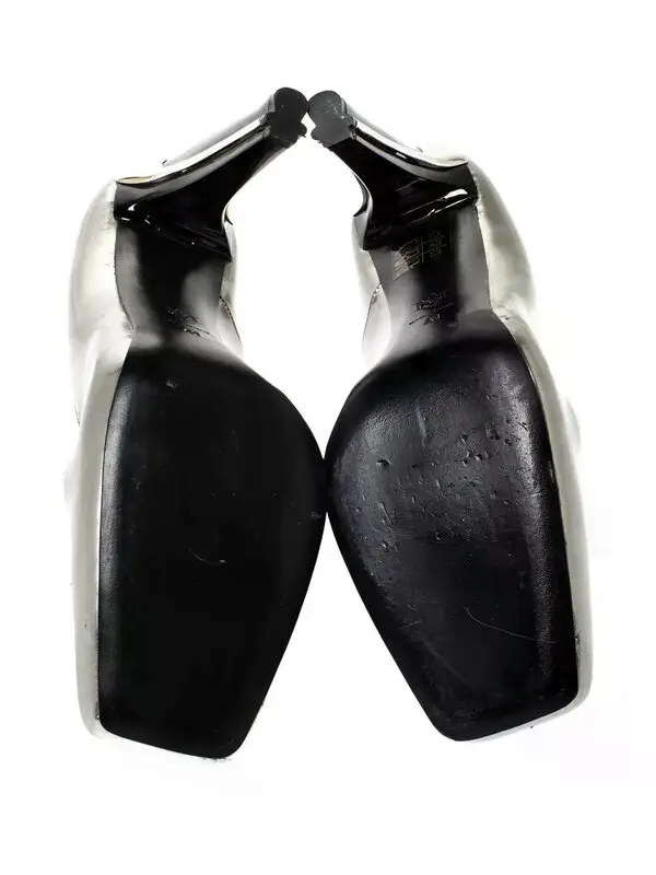 Alexander McQueen 135mm Leather Pumps