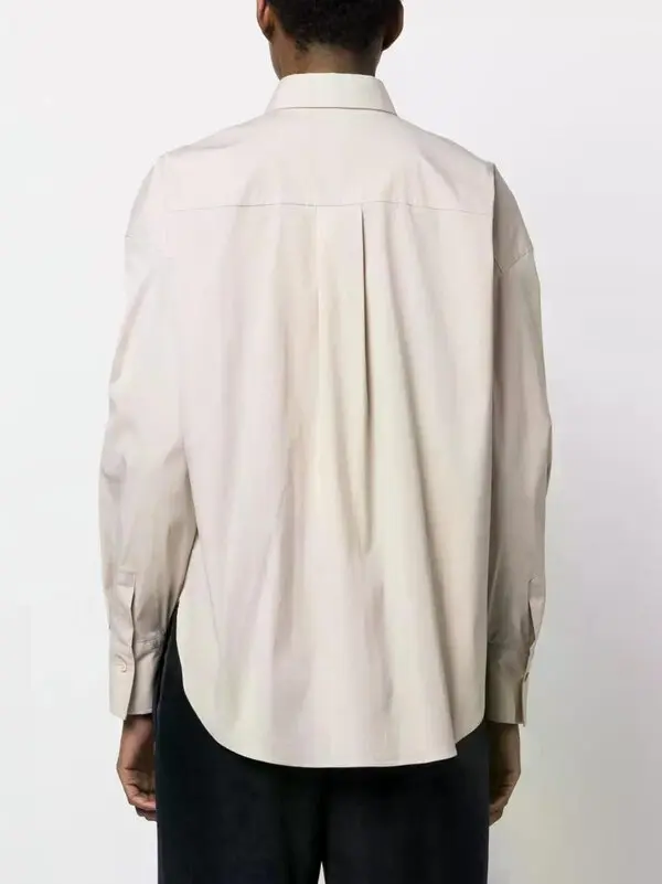 Brunello Cucinelli Long-sleeve Poplin Shirt