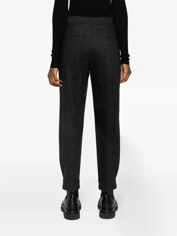 Brunello Cucinelli Pleated Cropped Trousers
