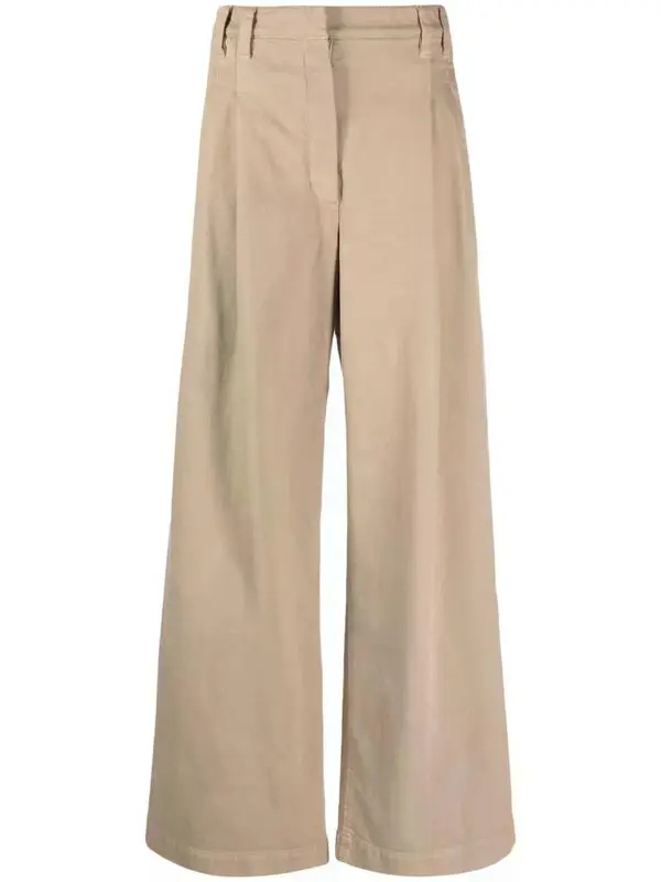 Brunello Cucinelli Pleat-detailing Wide-leg Jeans