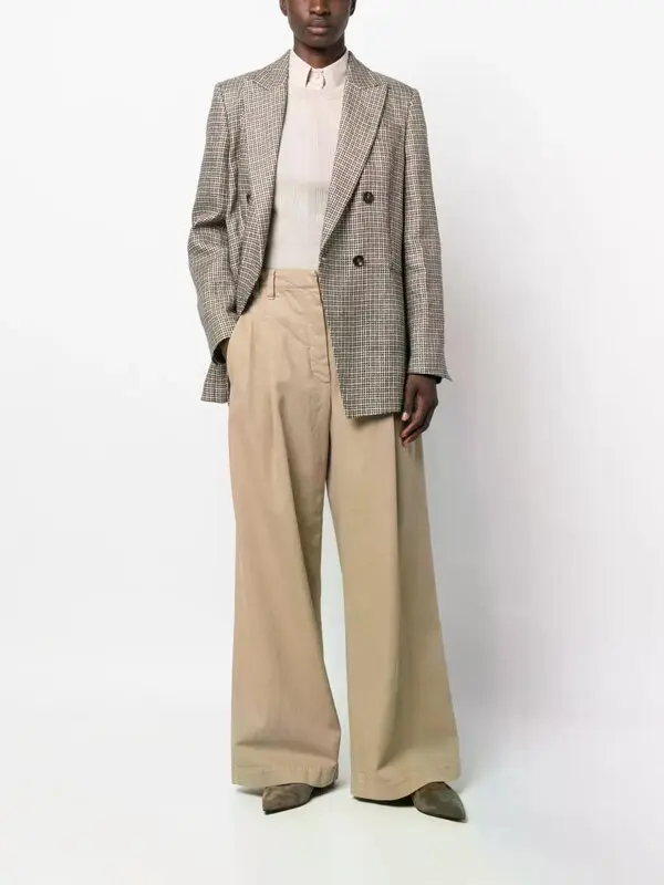 Brunello Cucinelli Pleat-detailing Wide-leg Jeans