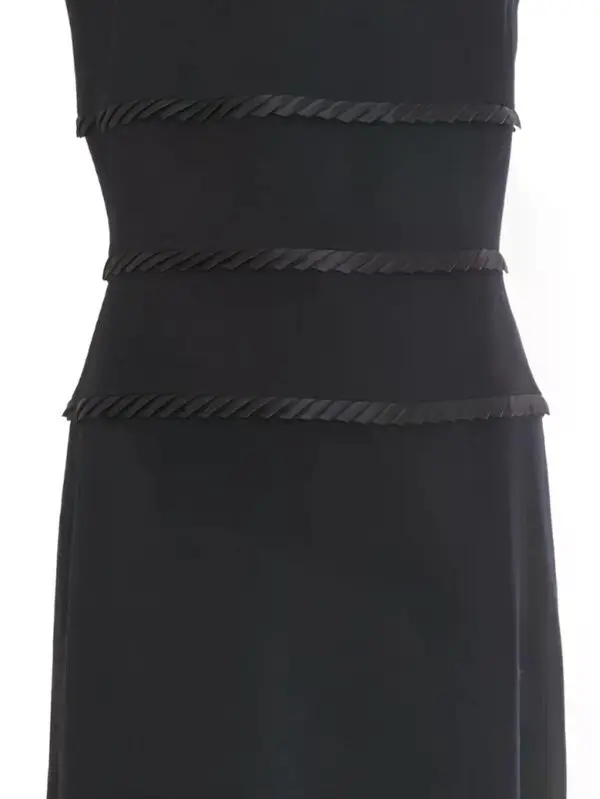 Escada Wool Ruffled Dress