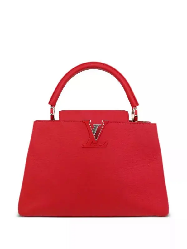 LOUIS VUITTON Capucines Mm Two-way Bag - Red