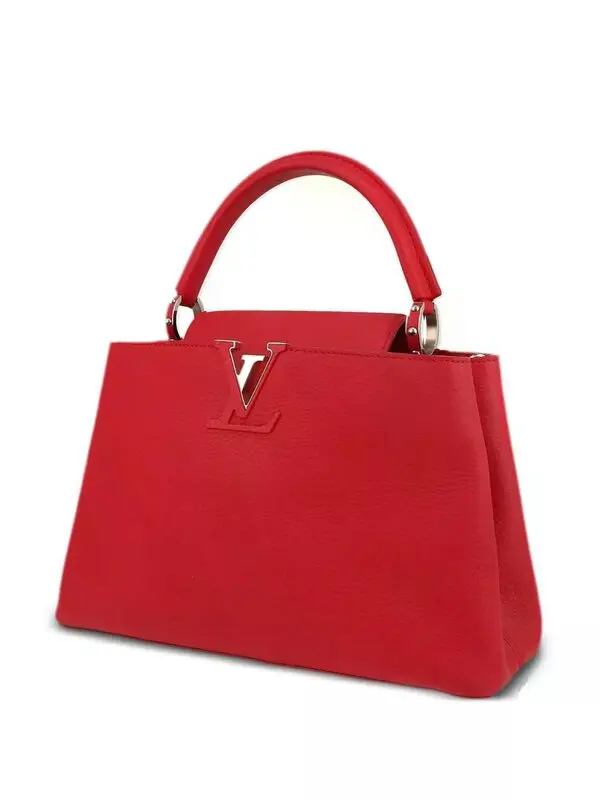 LOUIS VUITTON Capucines Mm Two-way Bag - Red