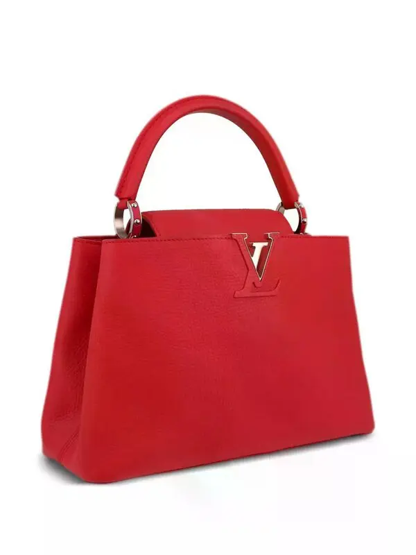 LOUIS VUITTON Capucines Mm Two-way Bag - Red