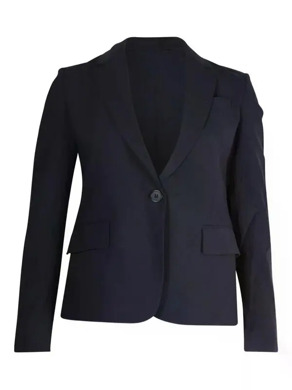 Theory Single-breasted Wool Blazer