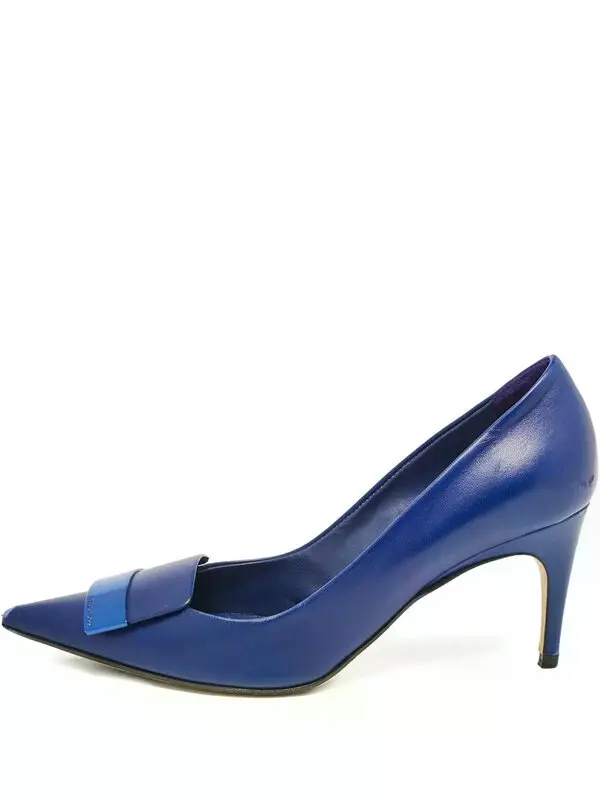 SERGIO ROSSI Leather Pumps