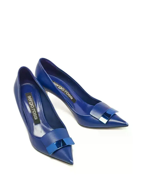 SERGIO ROSSI Leather Pumps