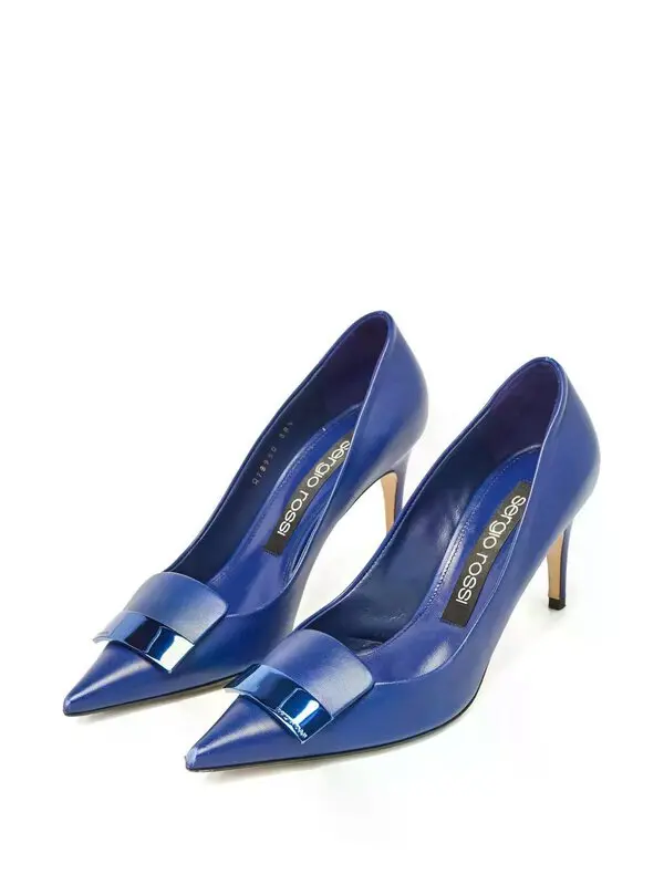 SERGIO ROSSI Leather Pumps