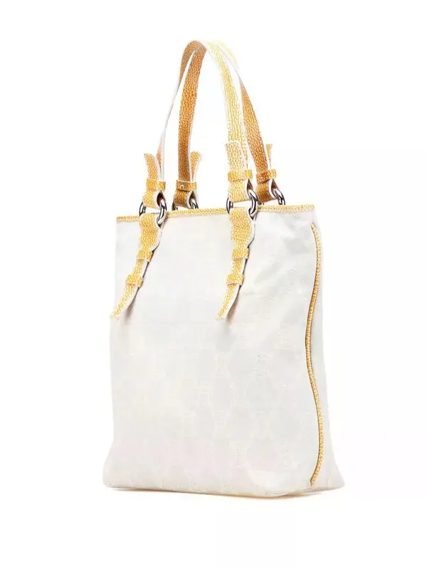 Celine 2007 Macadam Canvas Tote Bag