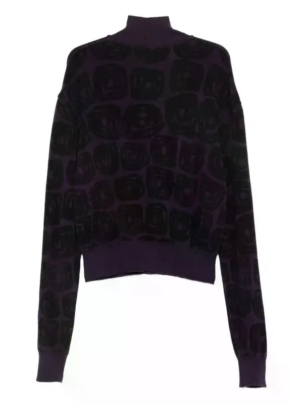 Alaïa 1990s Wool Roll-neck Sweater