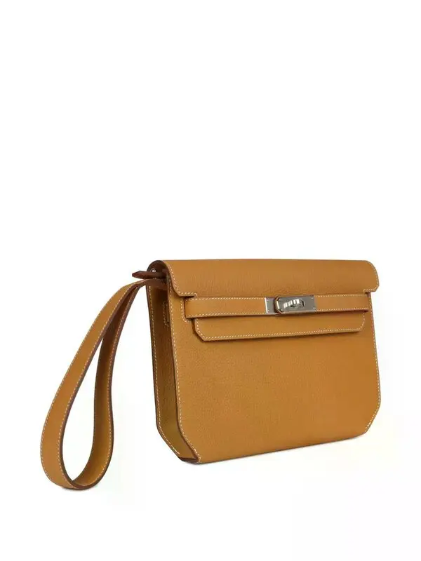 Hermès Kelly Depeches 25 Leather Clutch Bag