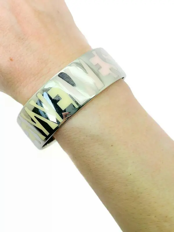 VIVIENNE WESTWOOD 2000s Orb Bangle Bracelet - Silver