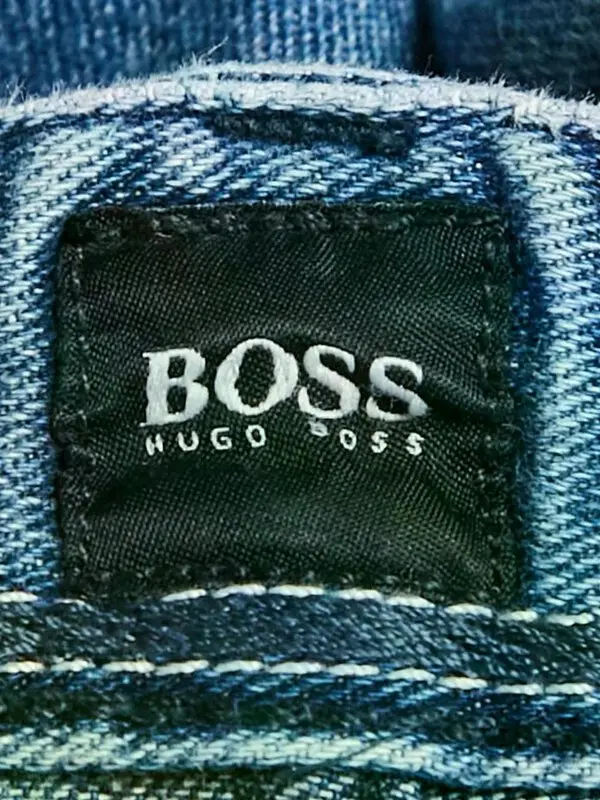 BOSS Logo-patch Jeans