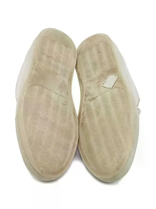 COMMON PROJECTS Leather Perforated Detail Sneakers