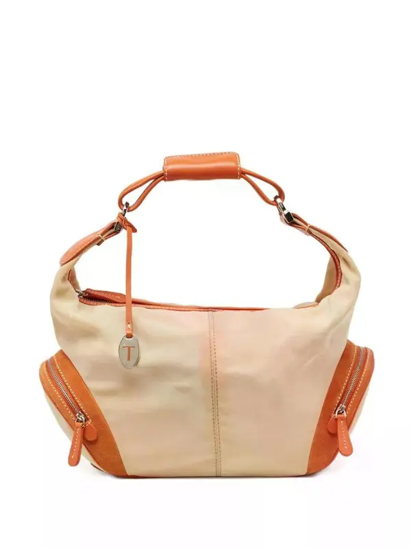 TOD'S Two-tone Tote Bag - Neutrals
