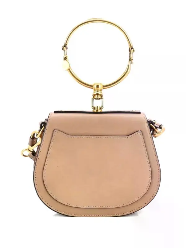 Chloé Nile Leather Crossbody Bag - Neutrals