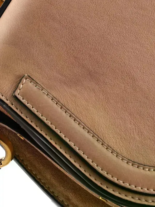 Chloé Nile Leather Crossbody Bag - Neutrals