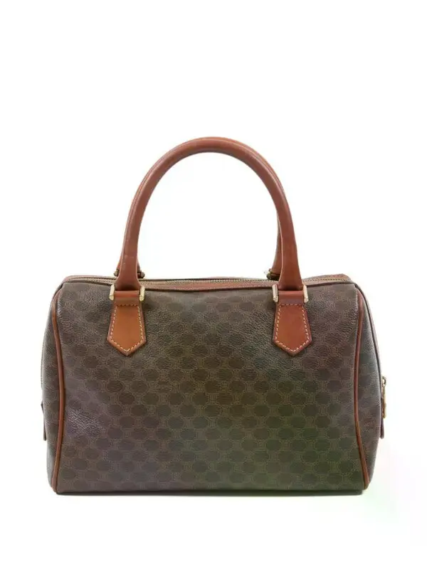 Celine 1980s Mini Speedy Triomphe Tote Bag