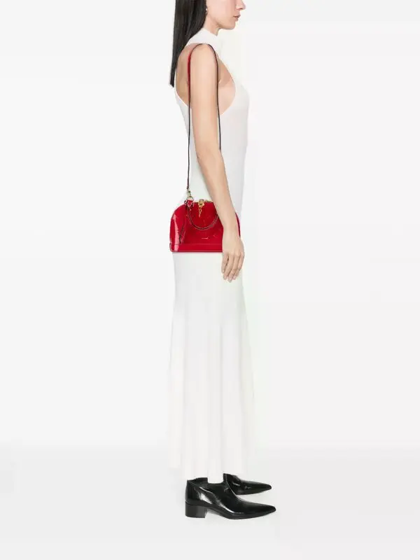 LOUIS VUITTON Monogram Vernis Alma Bb Satchel