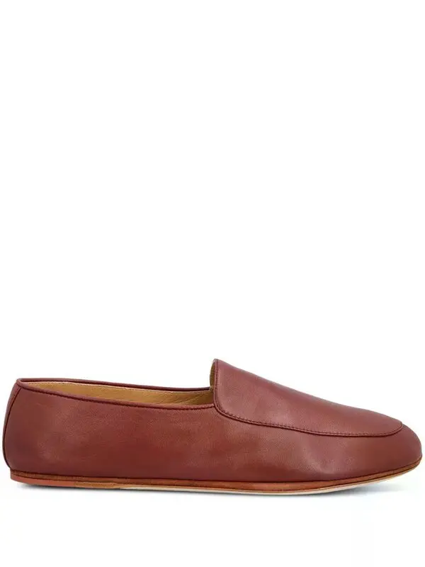 Loro Piana Anton Walk Leather Loafers