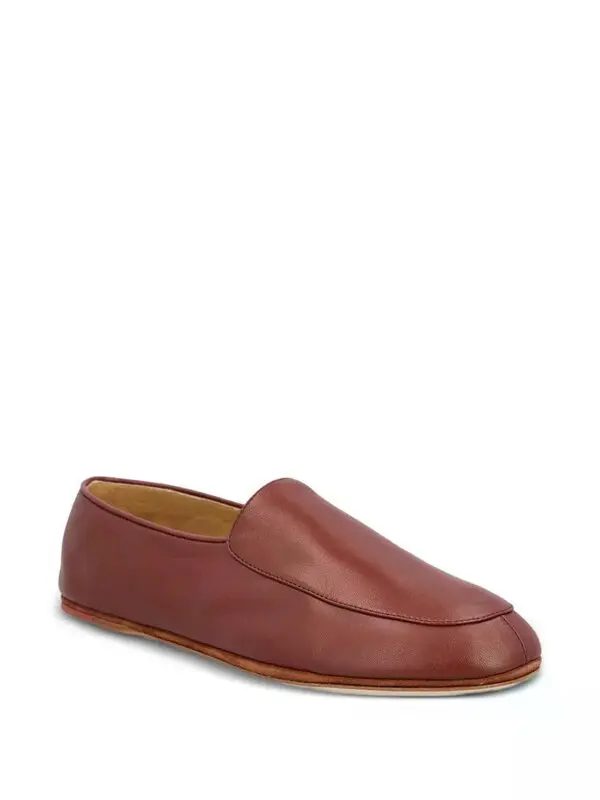Loro Piana Anton Walk Leather Loafers