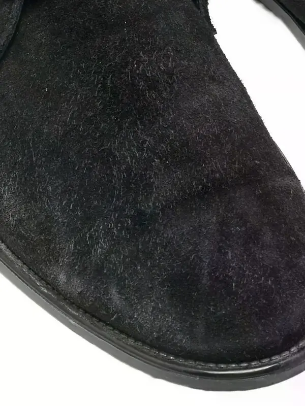 TOD'S Vintage Suede Lace Boots