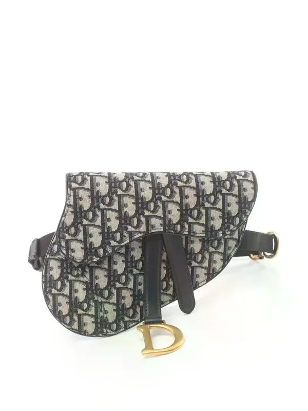 Dior 2010s Saddle Belt Bag - Neutrals