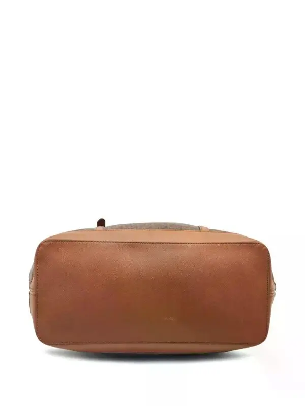 Michael Kors Jet Set Monogram Leather Tote Bag
