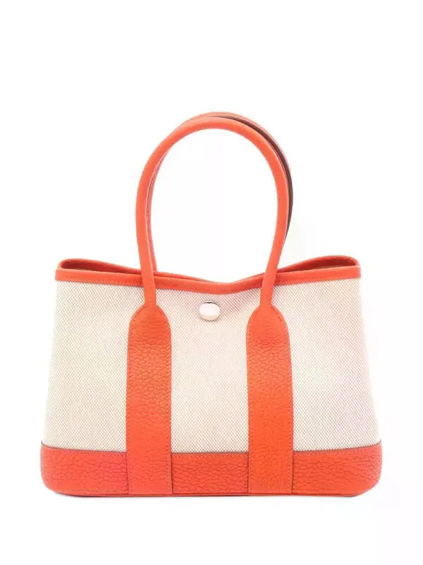 Hermès 2025 Garden Party 23 Tote Bag - Orange