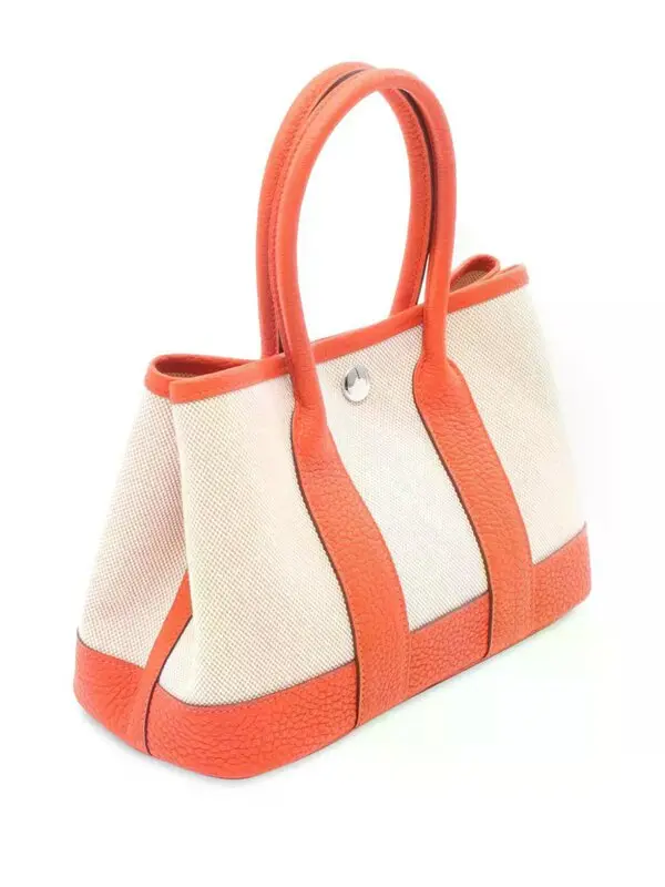 Hermès 2025 Garden Party 23 Tote Bag - Orange