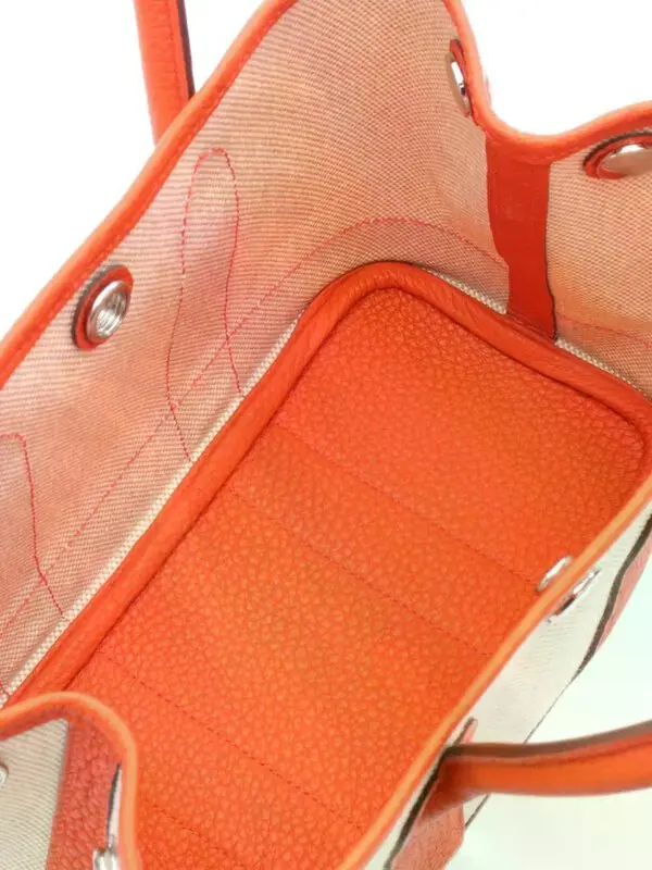 Hermès 2025 Garden Party 23 Tote Bag - Orange