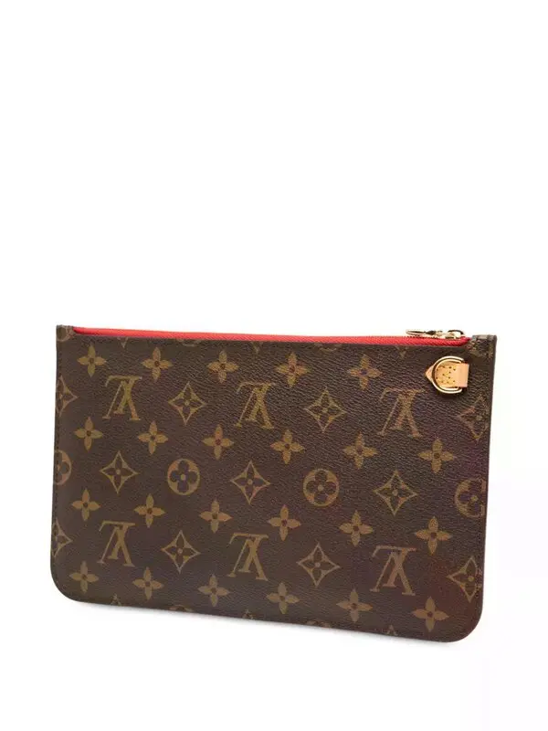 LOUIS VUITTON Neverfull Pouch - Brown