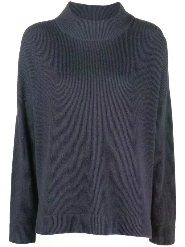 Brunello Cucinelli Ribbed Turtleneck Jumper