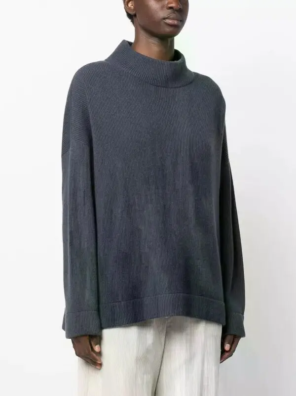 Brunello Cucinelli Ribbed Turtleneck Jumper
