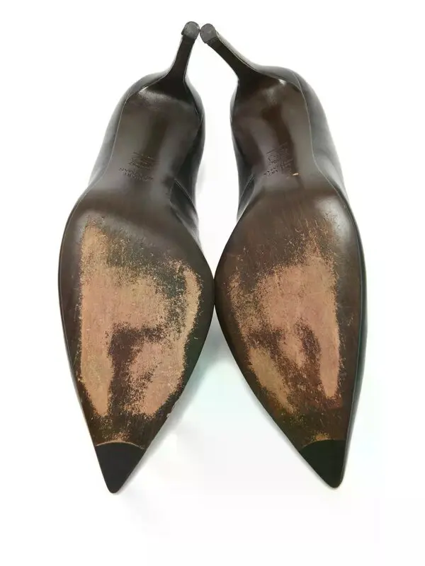 STUART WEITZMAN 100mm Leather Heeled Pumps