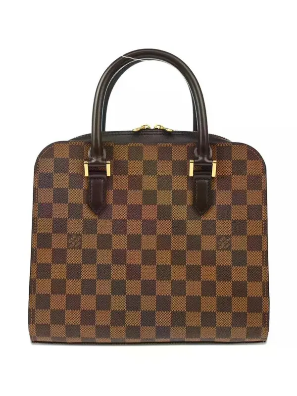 LOUIS VUITTON 1998 Triana Tote Bag - Brown